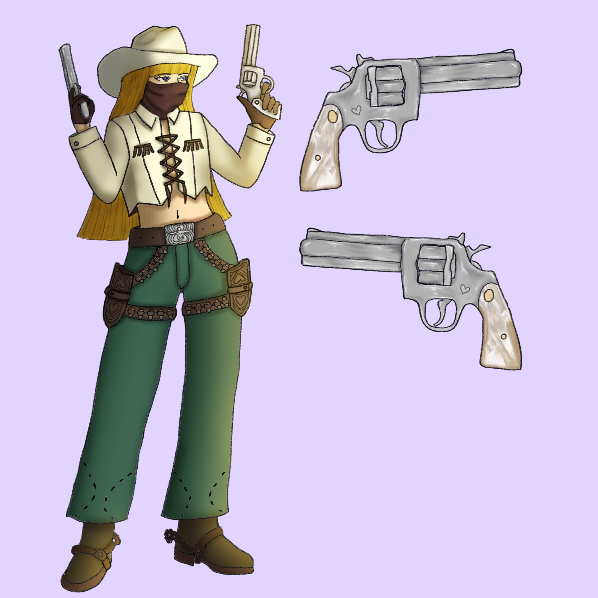 ArtStation - Cow girl