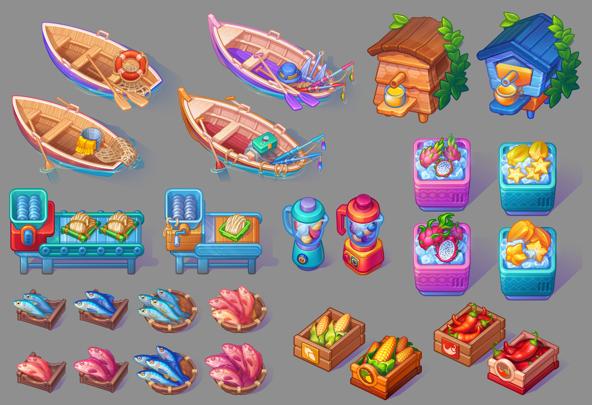 ArtStation - My artwork with Matryoshka Games