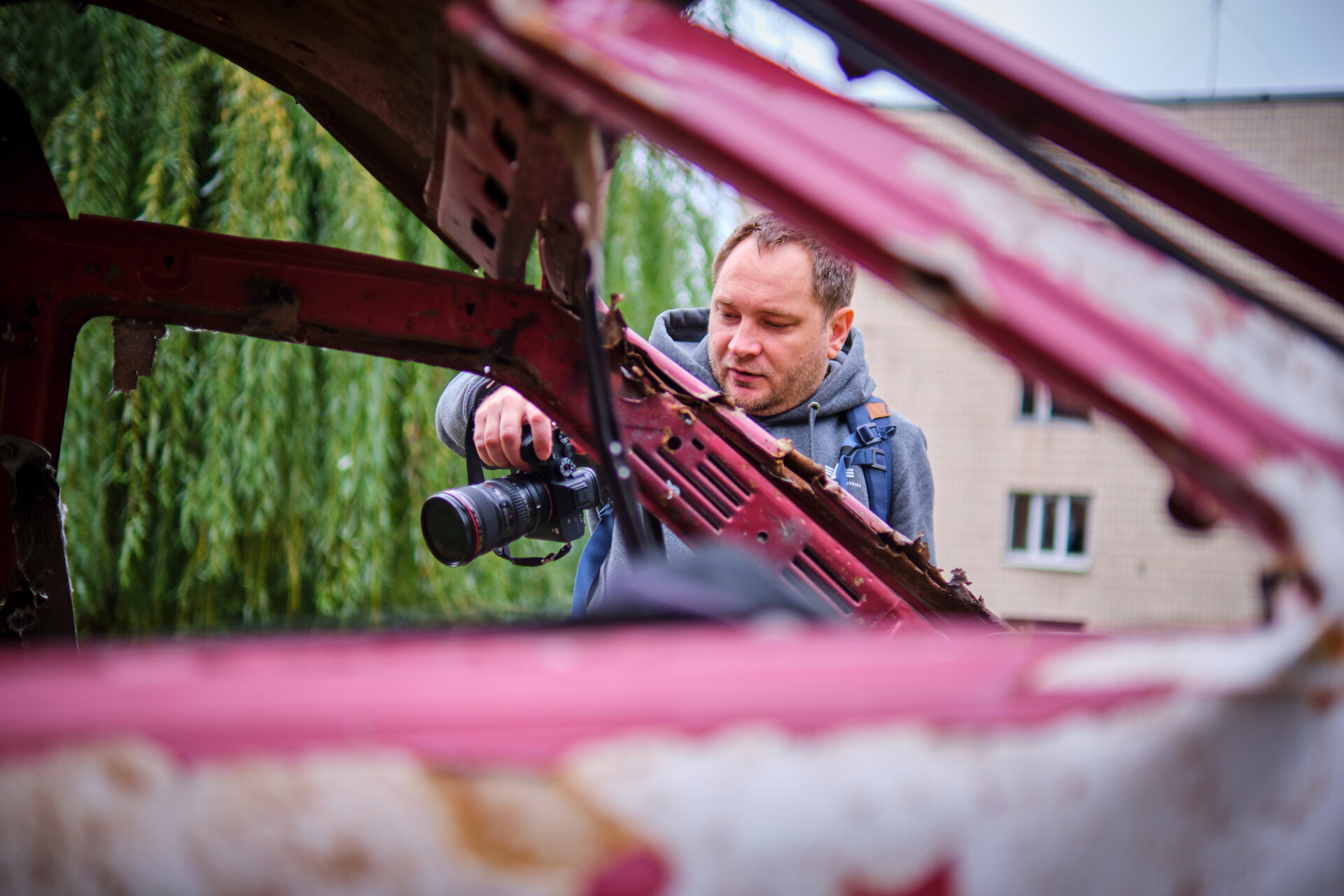 Sergii Rudavin - ZAZ Tavria destroyed in Irpin. Ukraine 2022