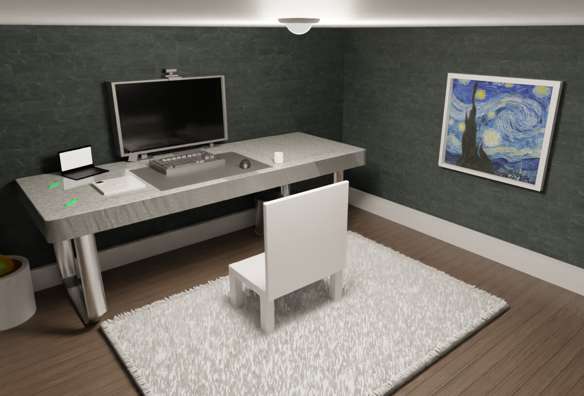 ArtStation - work room