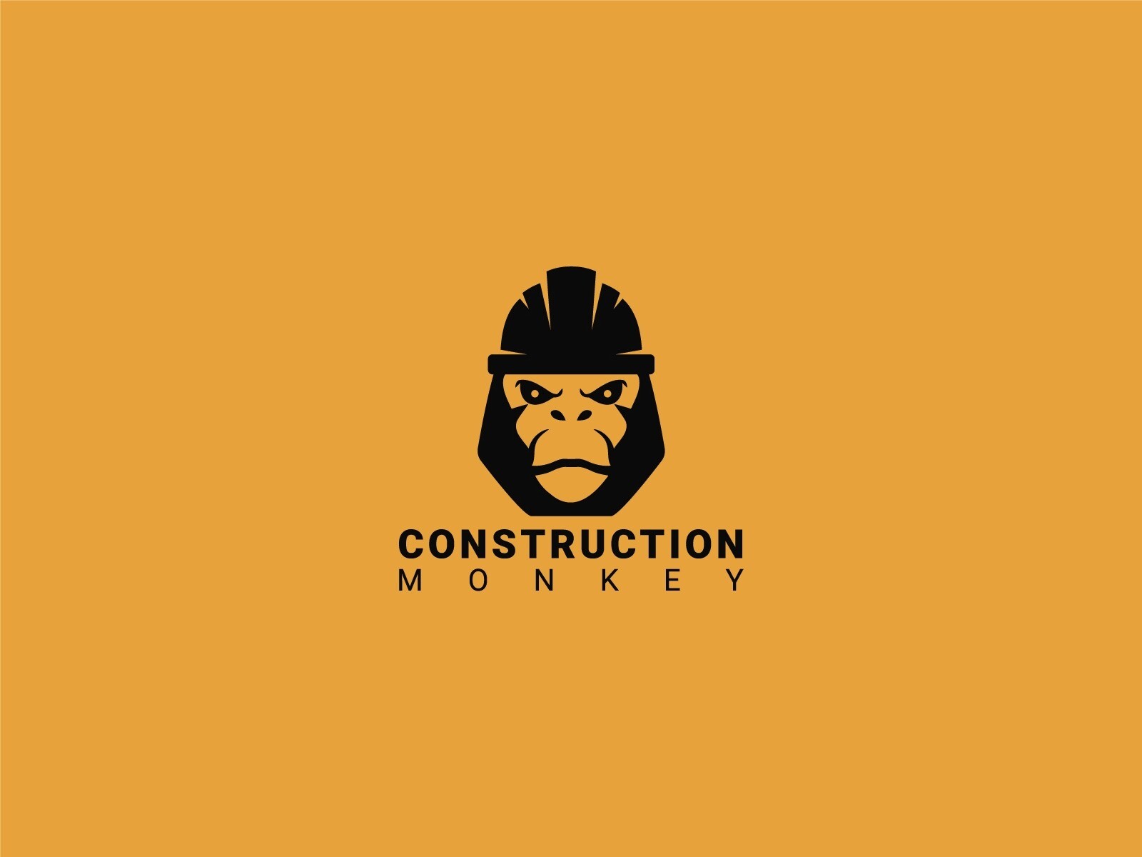 ArtStation - Construction Monkey Logo For Sale