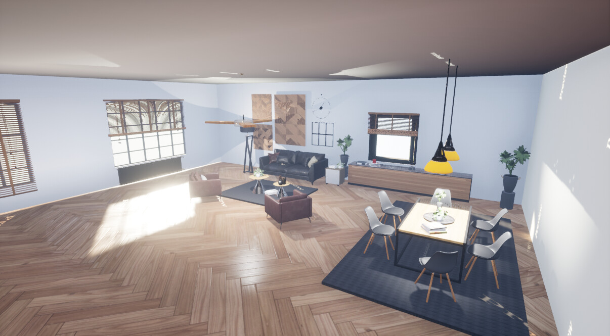 ArtStation - Week 12 Homework- Static Lighting