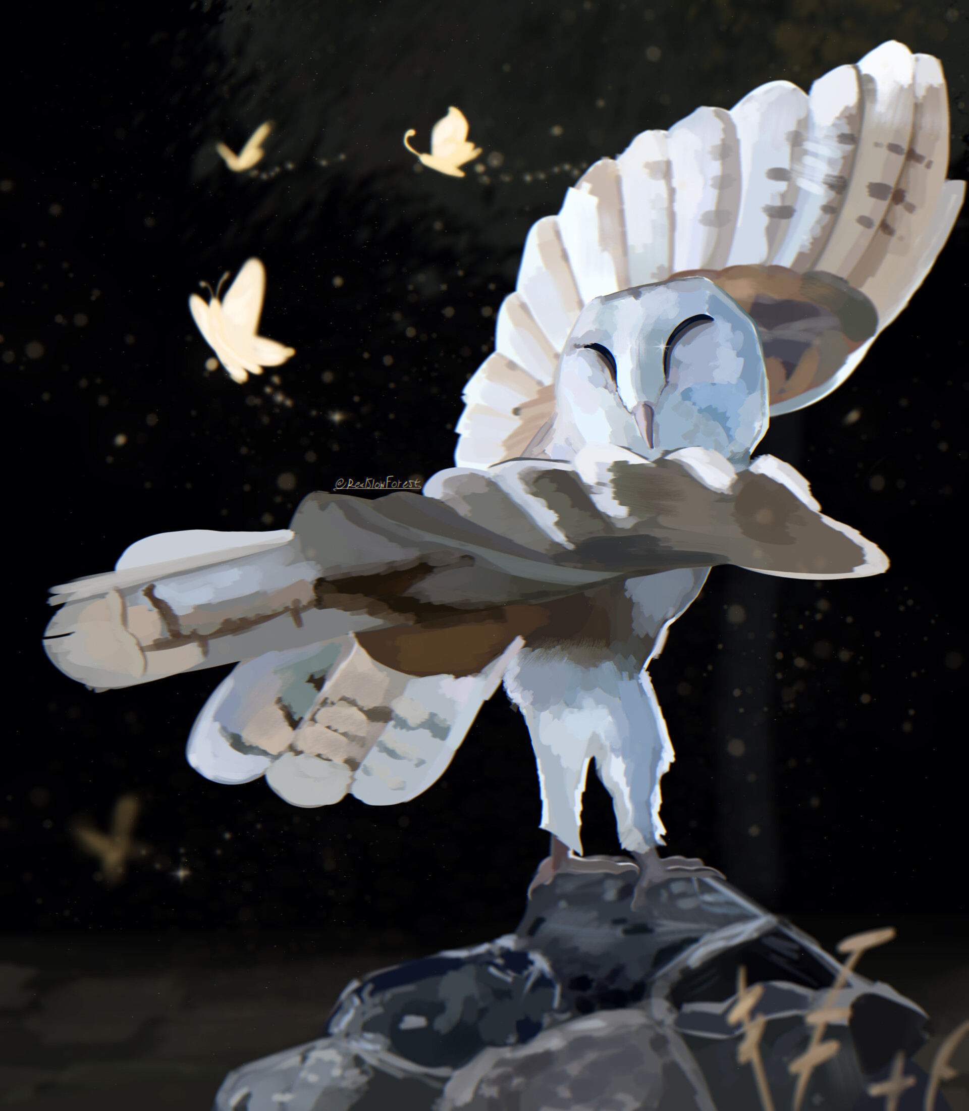 ArtStation - Barn Owl