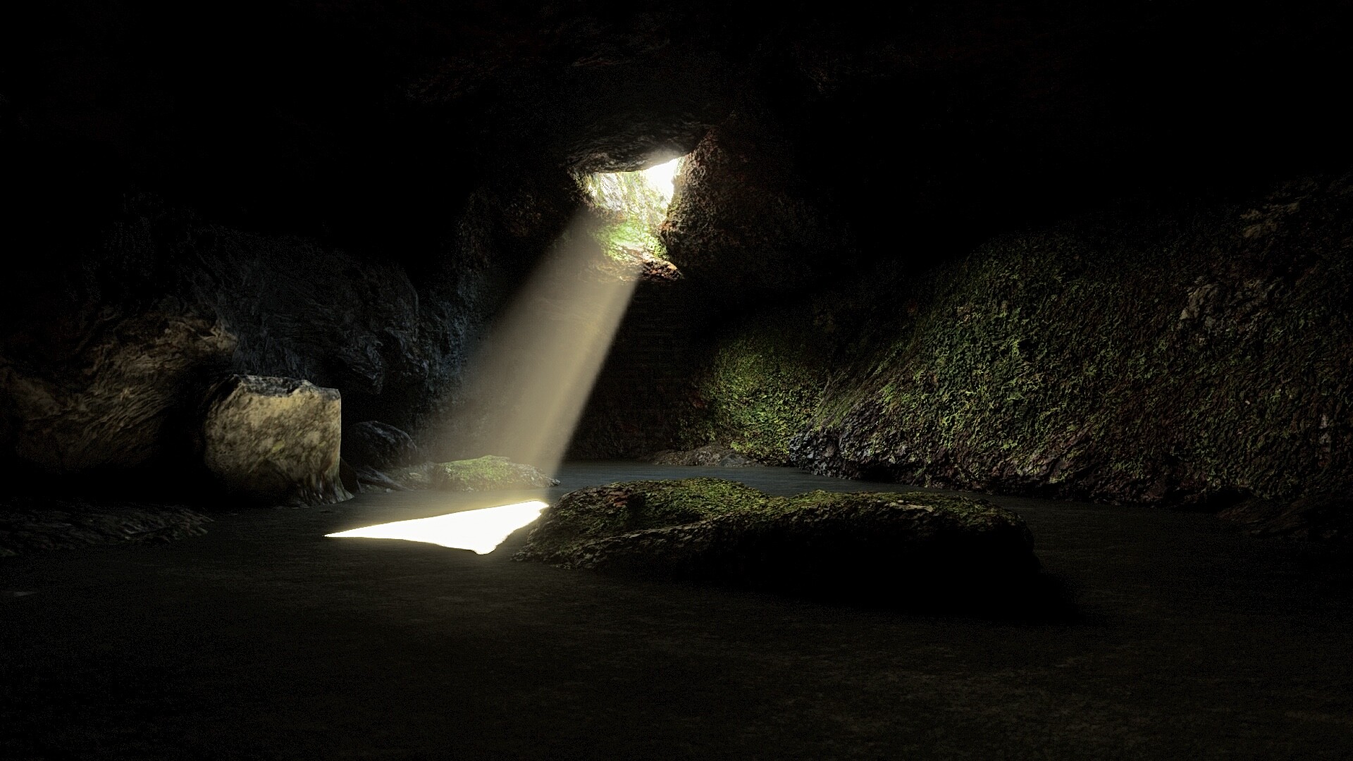 ArtStation - Cave Render