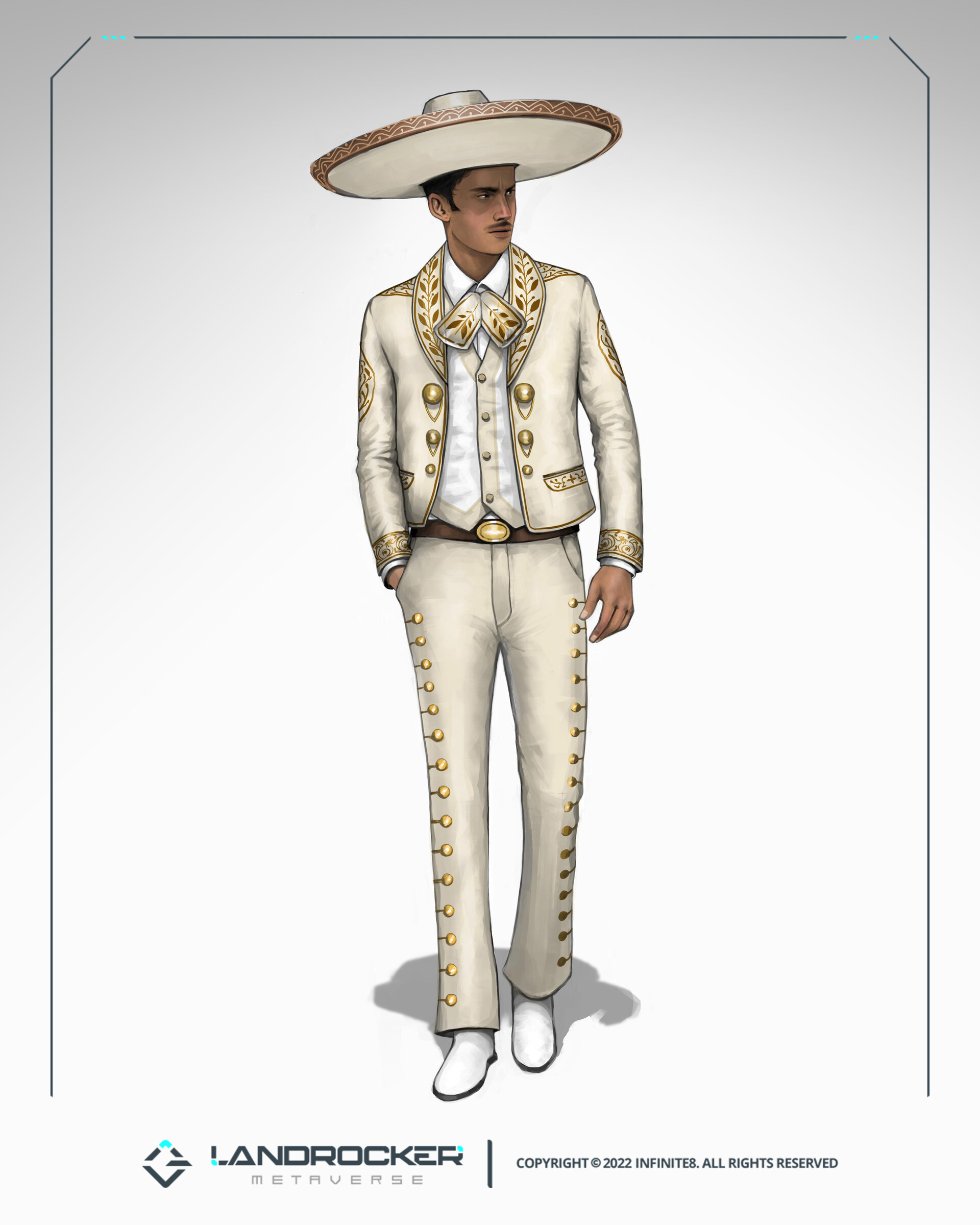 ArtStation - Mexican _ Charro