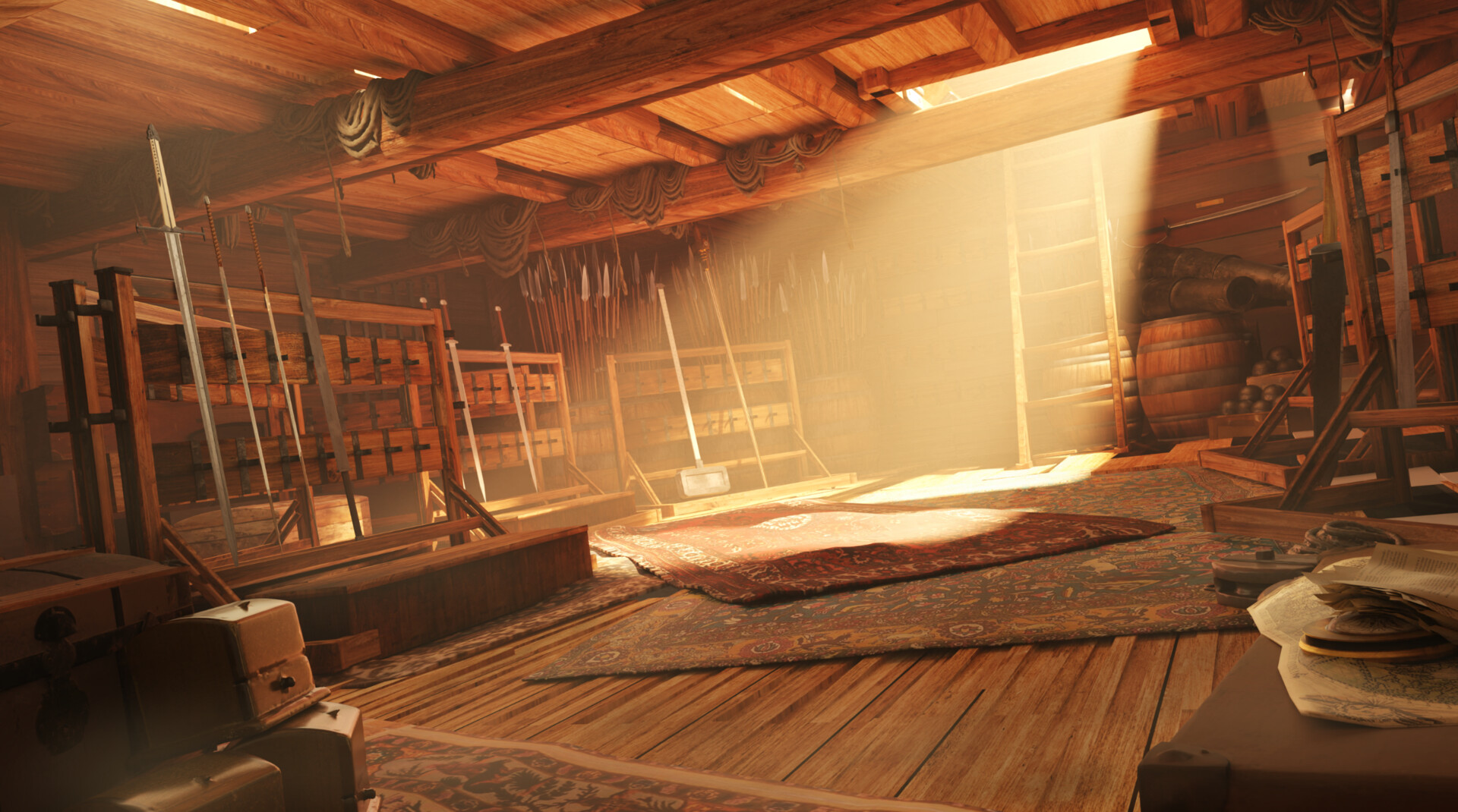 ArtStation - Hidden Basement Armory