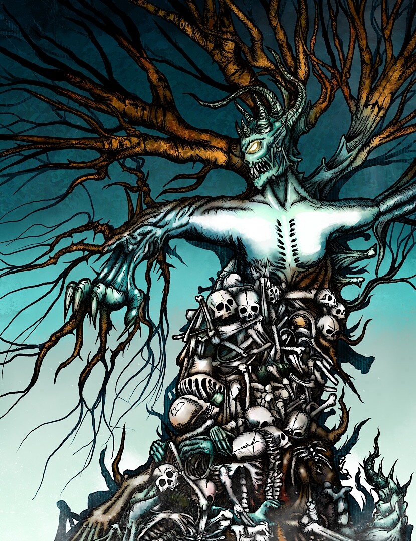 ArtStation - Undead Tree Spirit