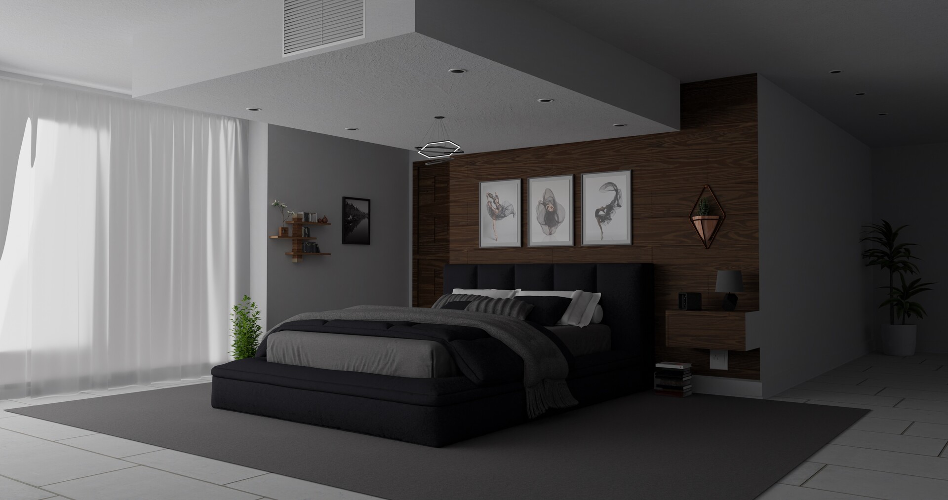 ArtStation - Bedroom Overcast