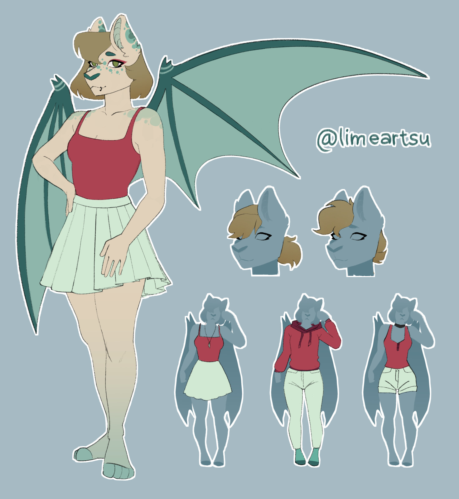 Lime Artsu - Character Sheet: Lime
