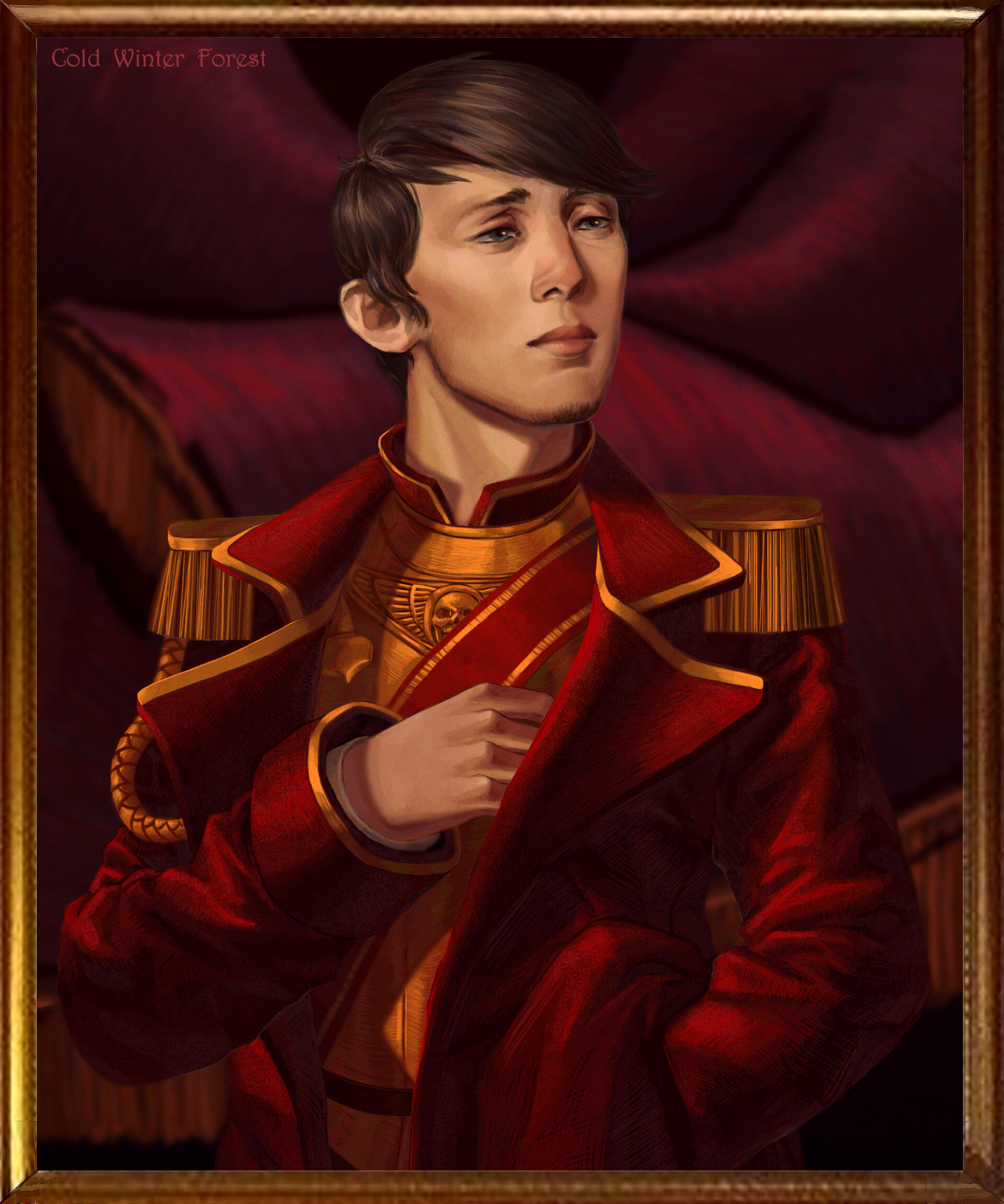 ArtStation - Portrait in the Warhammer style