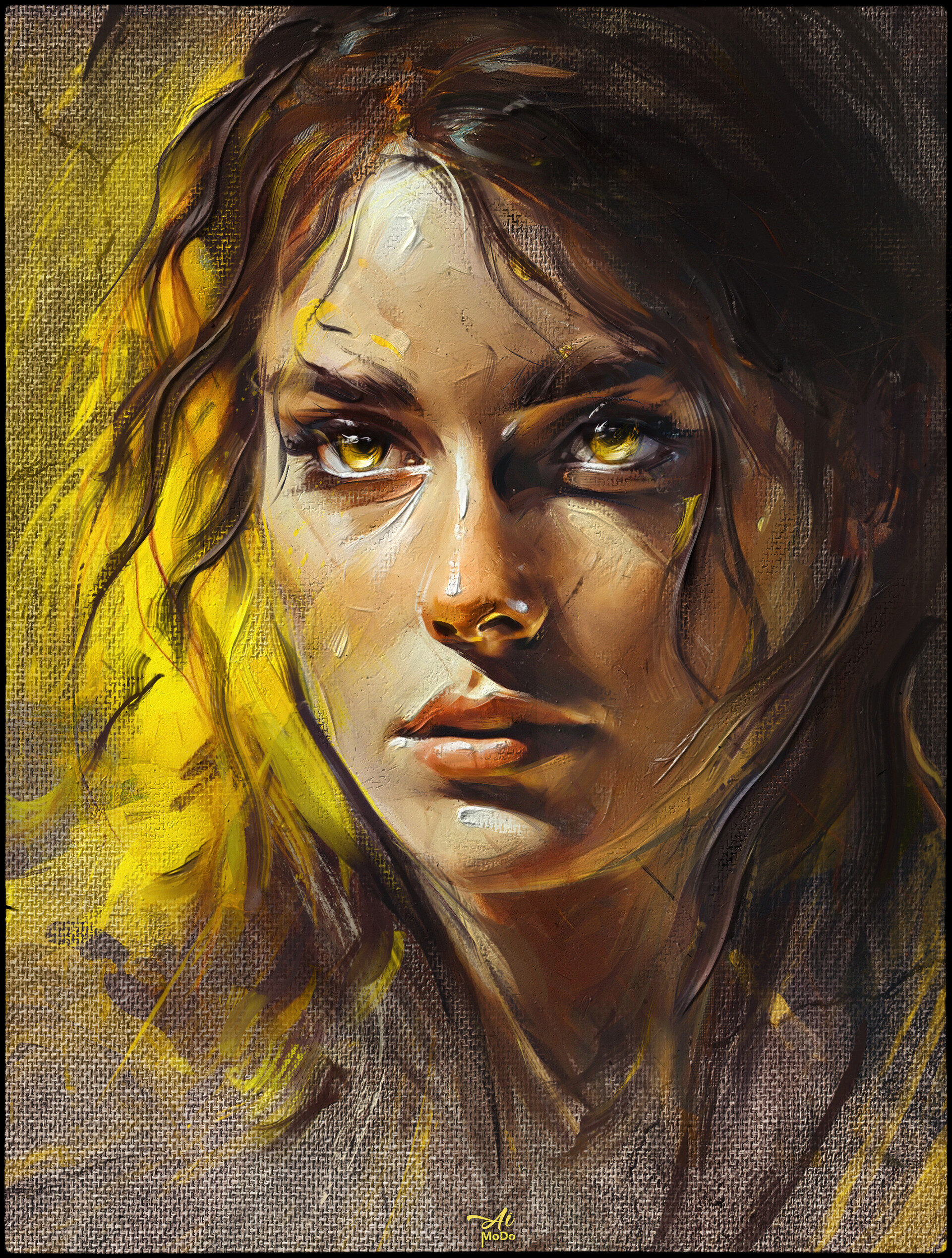 ArtStation - AI + MoDo Thick Paint