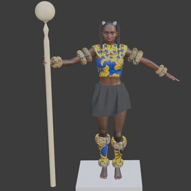 ArtStation - Efik character