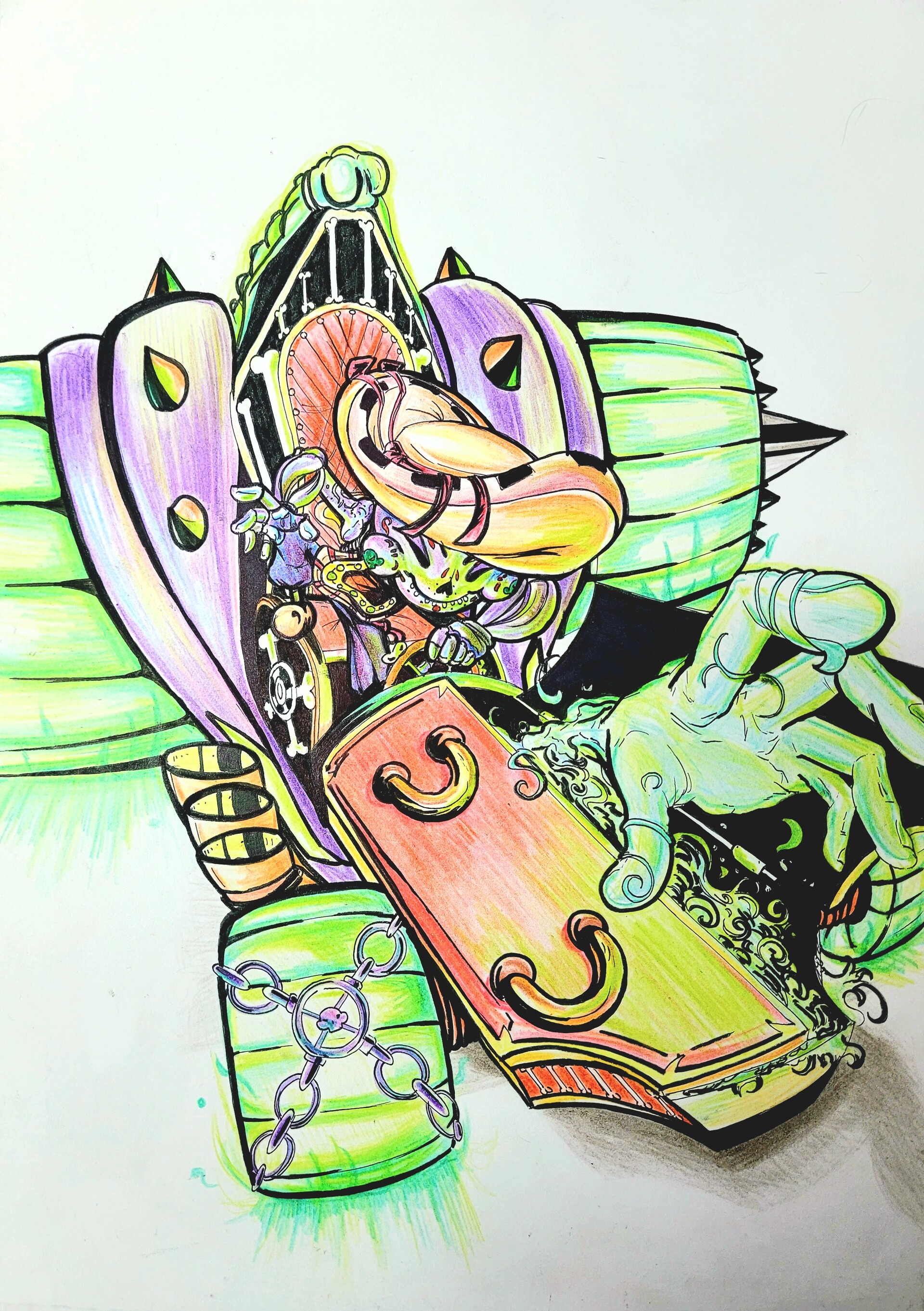 ArtStation - Skeleton pilot