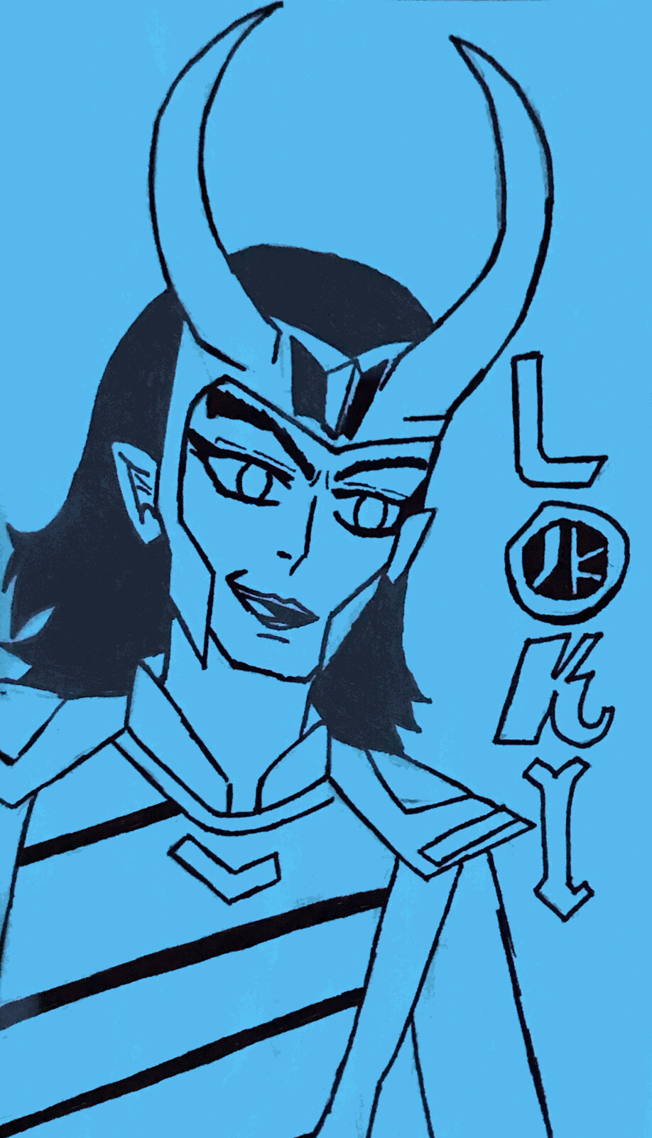 Hata Art - Loki (Thor Ragnarok design)