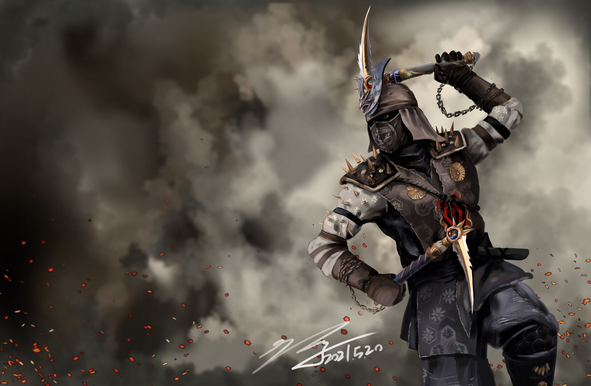 ArtStation - For honor-Dark Shinobi