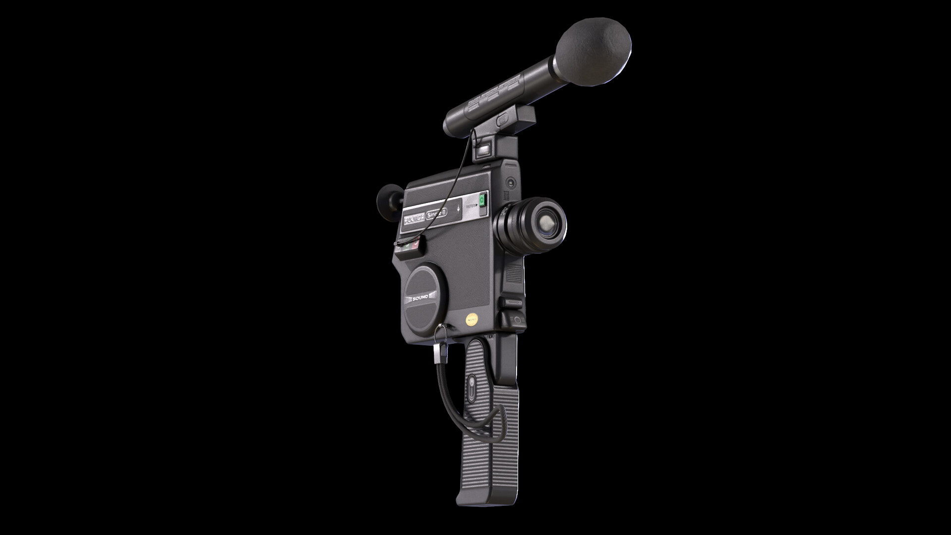 ArtStation - Retro camera super 8