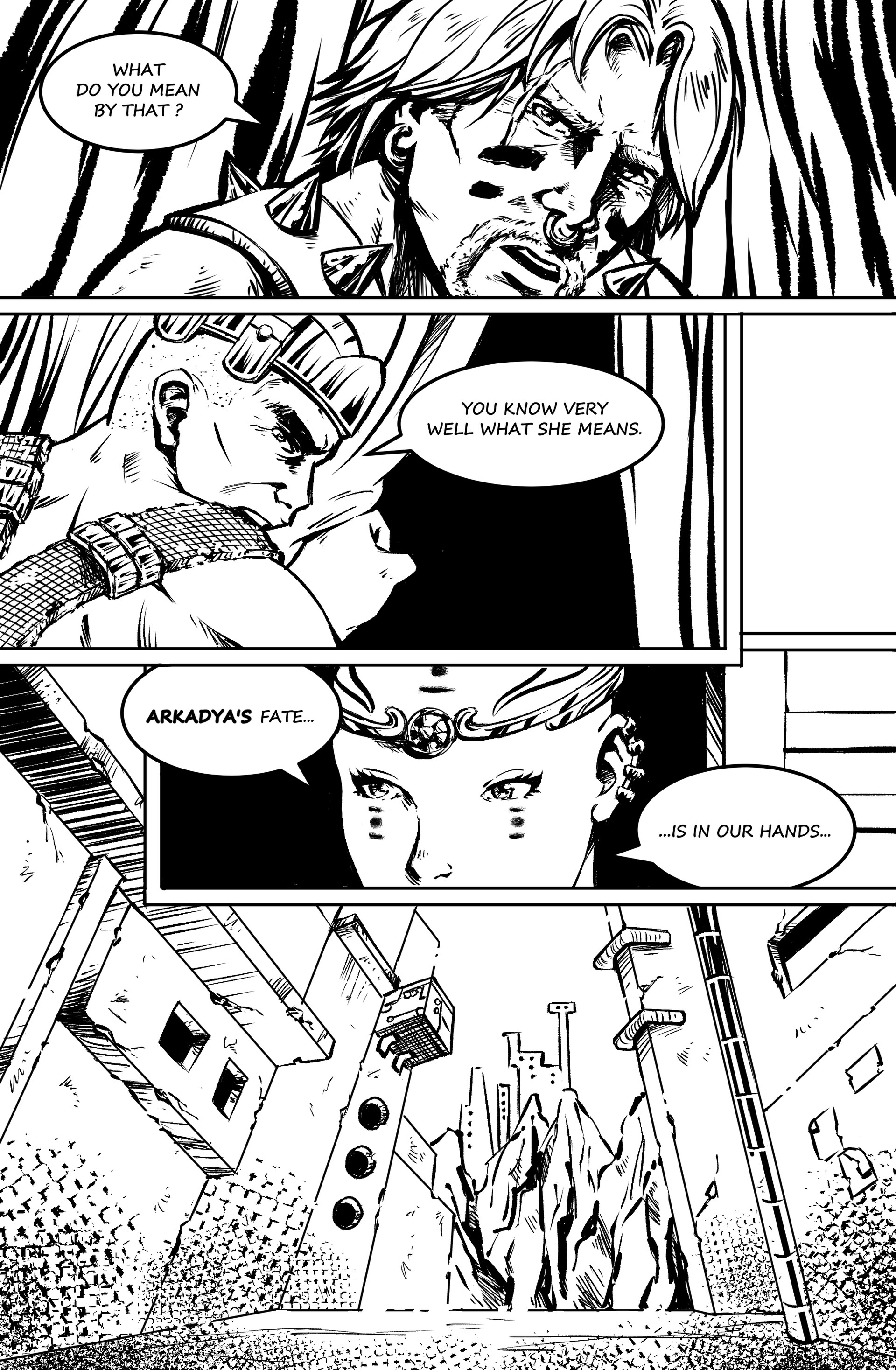 ArtStation - Comic page