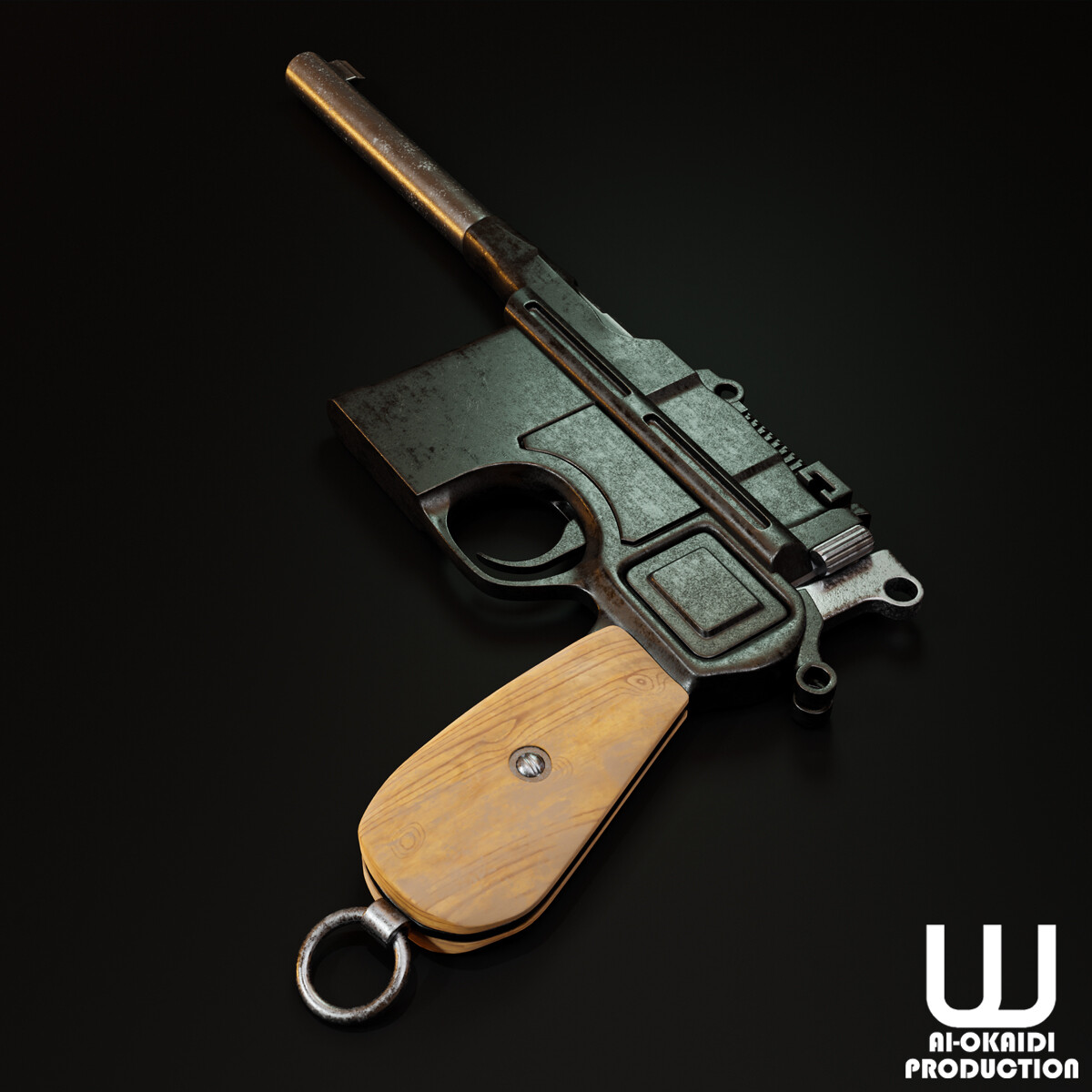 ArtStation - WWI Gun