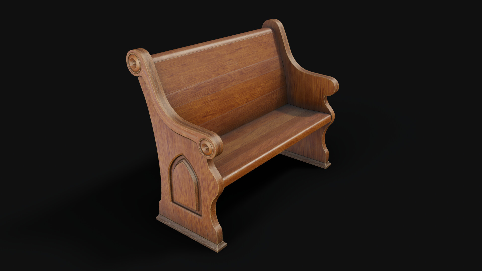 ArtStation - Church pew