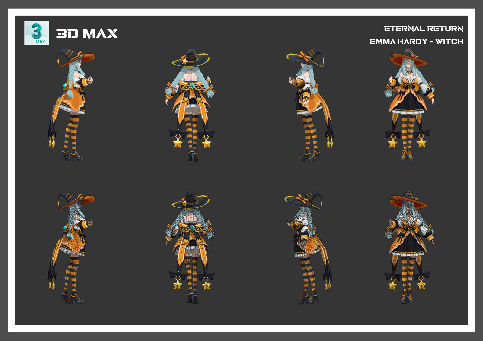 sung eun lim - ETERNAL RETURN Emma Hardy - Witch 3D Max