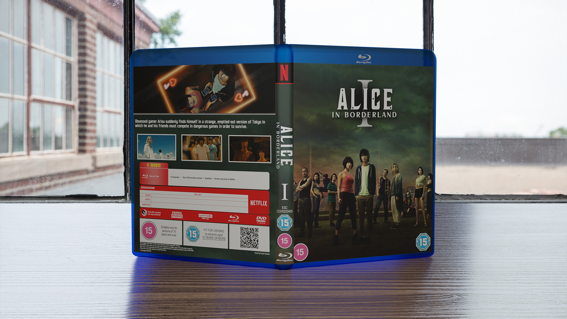 ArtStation - Alice in Borderland Season 1 Custom Blu-ray Cover