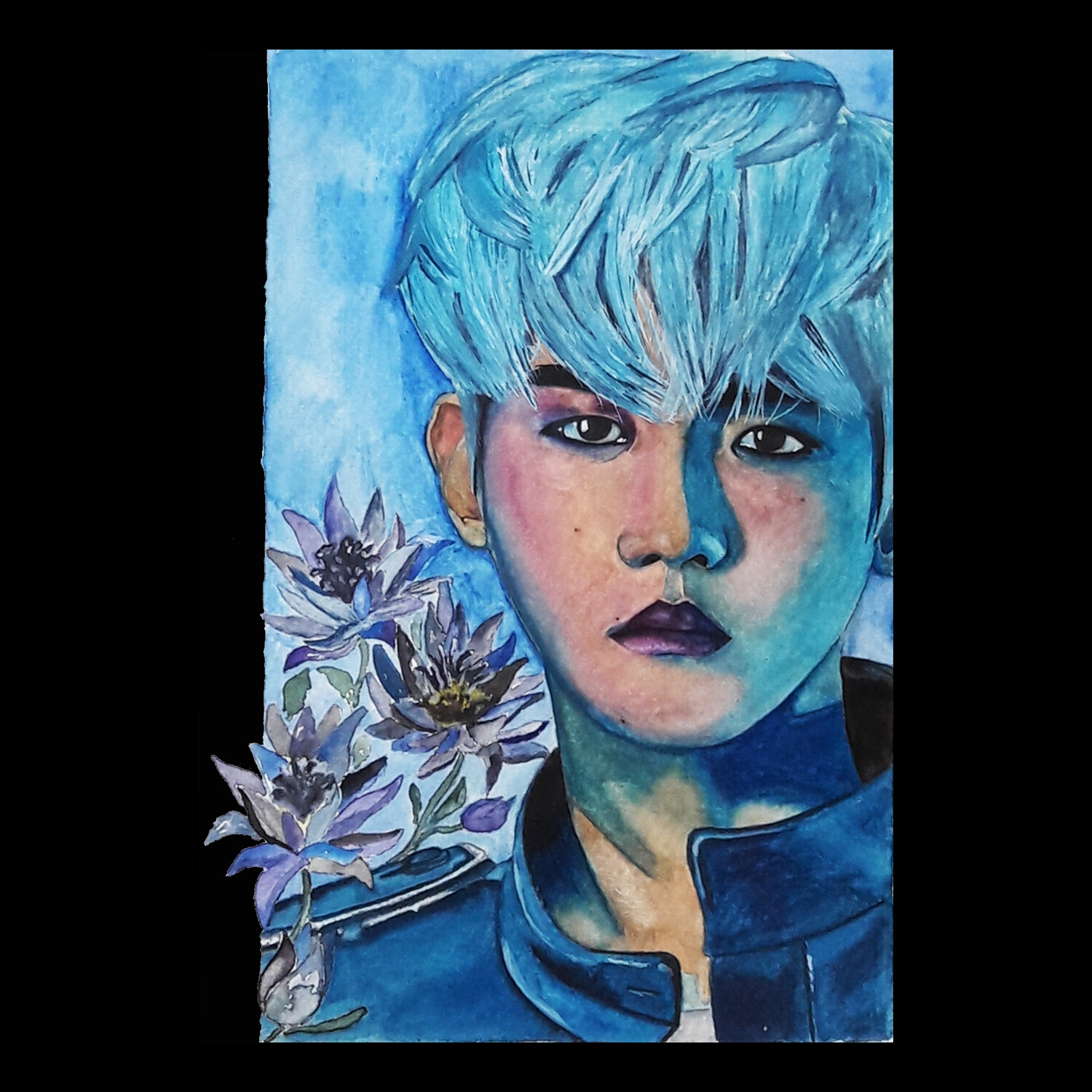 ArtStation - EXO watercolor