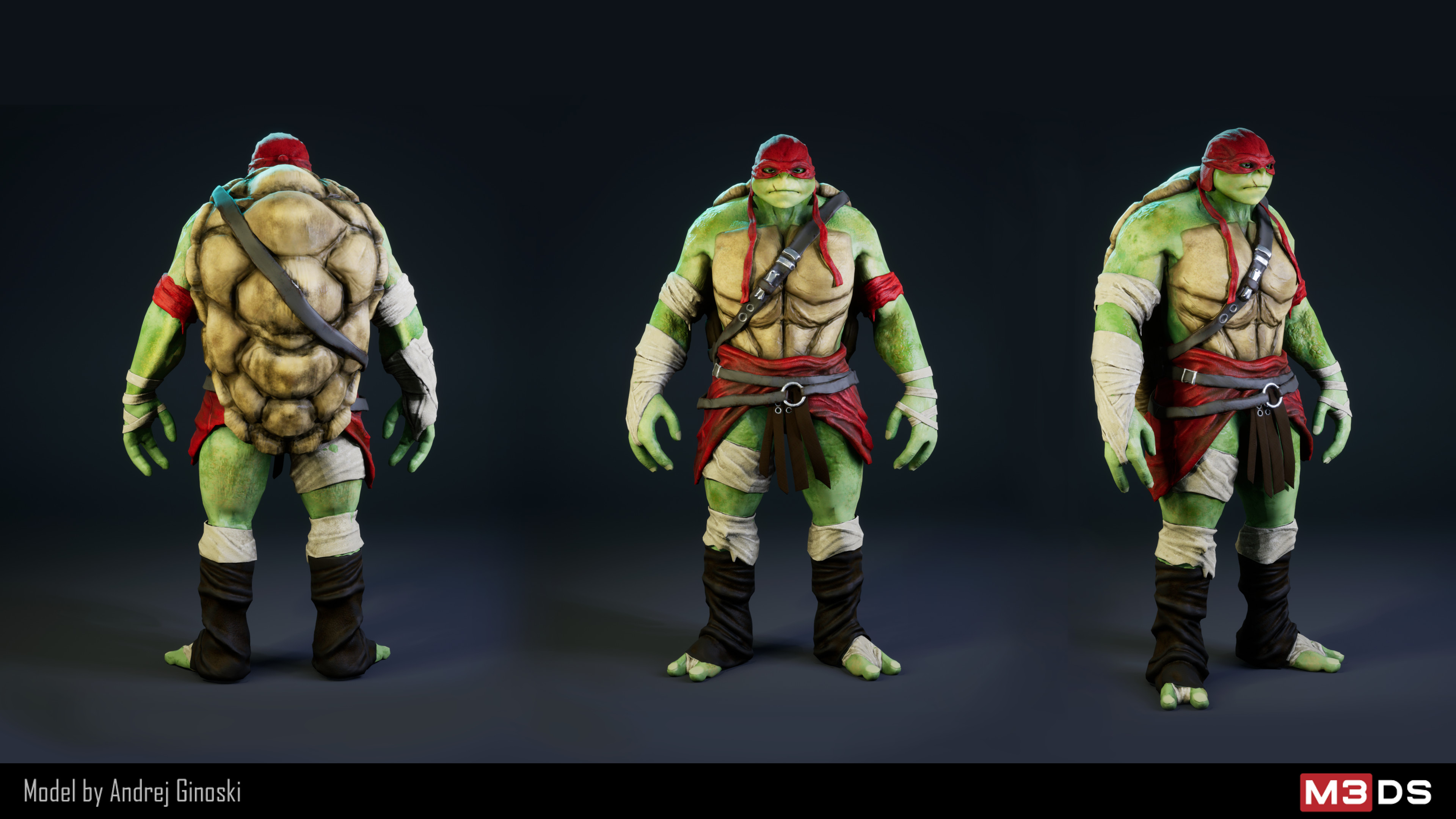 Andrej Ginoski - Raphael - TMNT