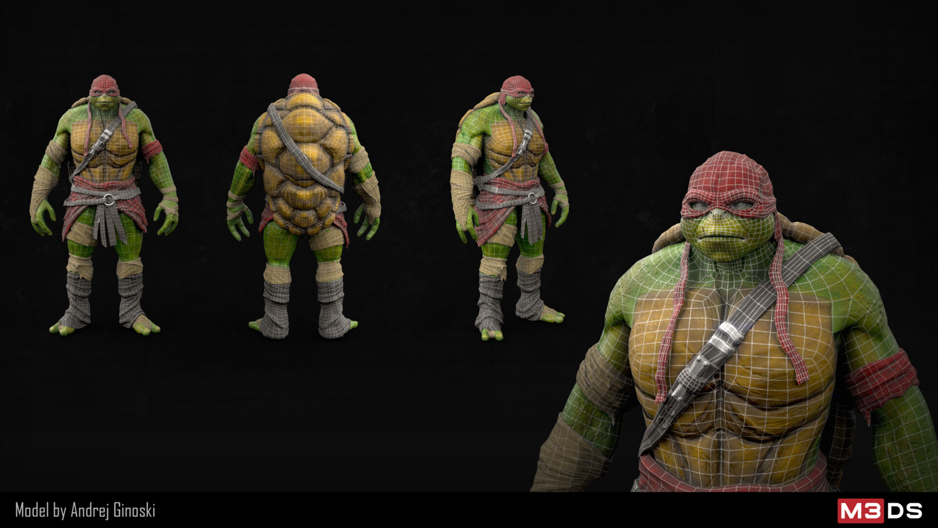 Andrej Ginoski - Raphael - TMNT