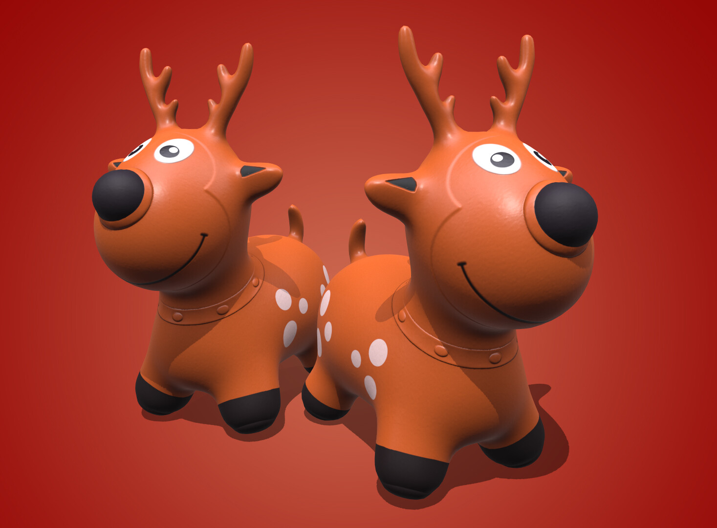 ArtStation - Jumping Deer