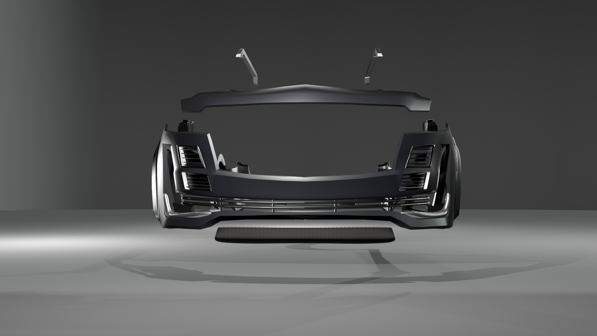 Валерий Семыкин - Development of exterior parts for a Cadillac car.