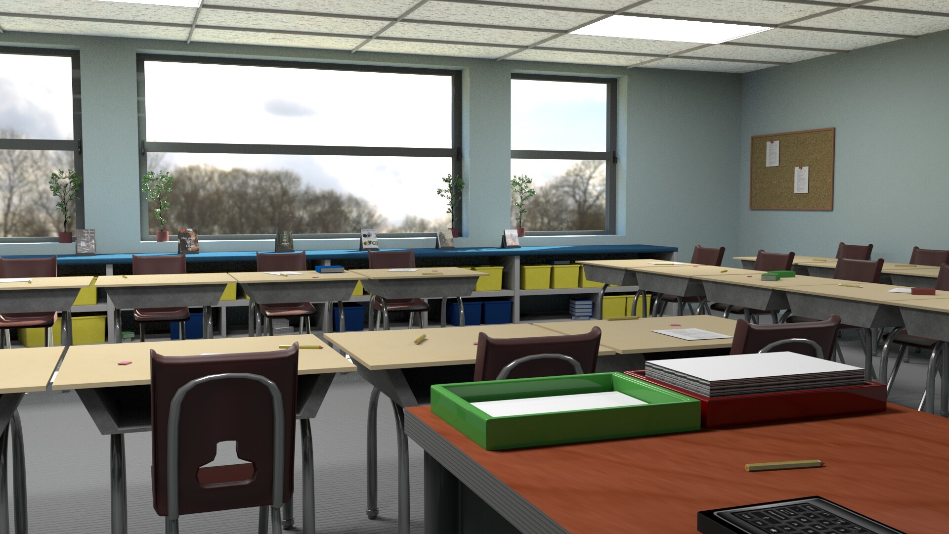 Noah Davis - Classroom