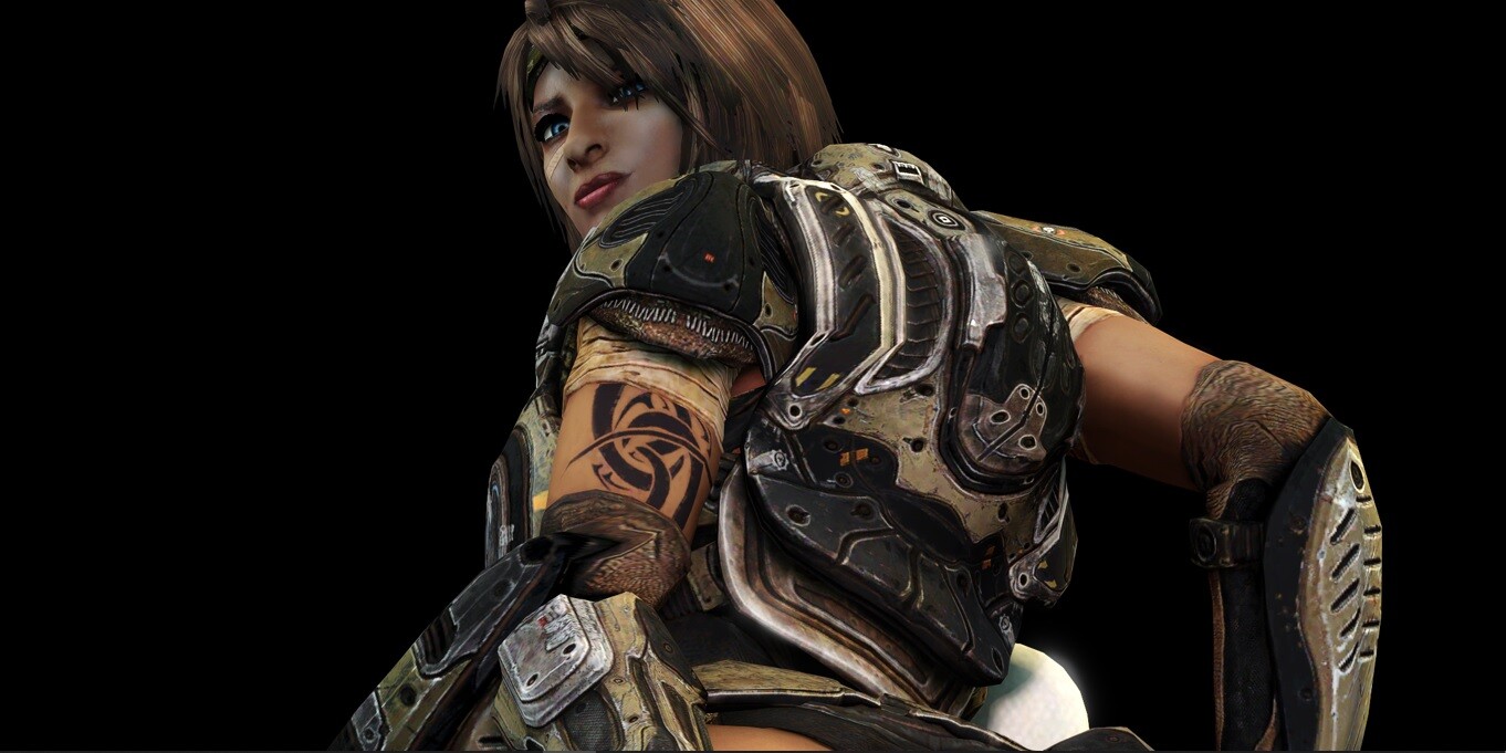 Popa 3d Animations Amanda Sparkle Samantha Byrne Big Ass Gears Of War 3 Sfm
