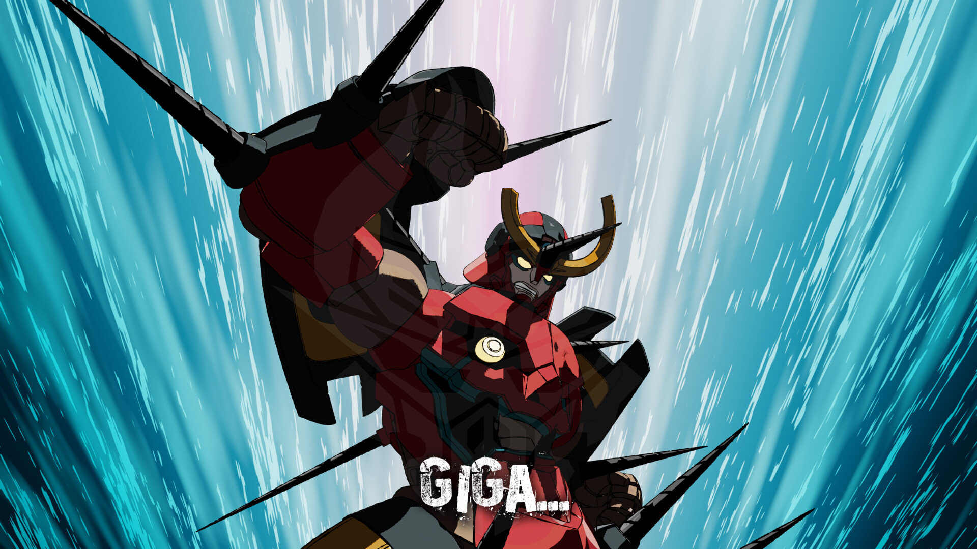 Gurren Lagann Logo Render