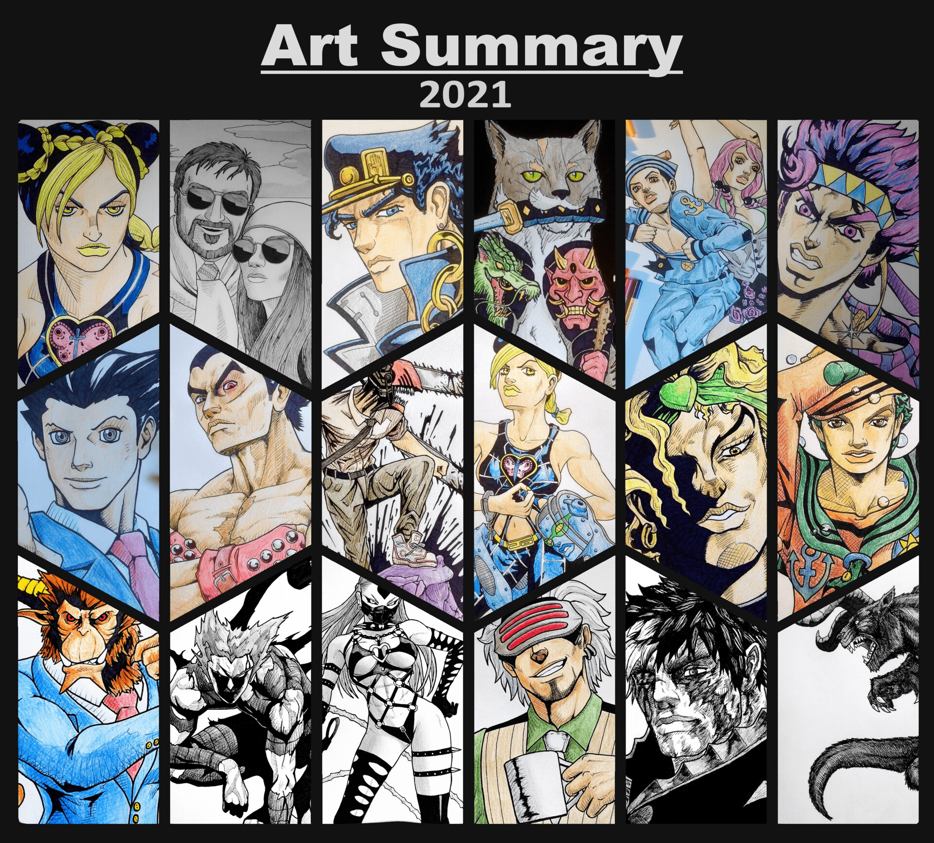 ArtStation - Art Summary 2021