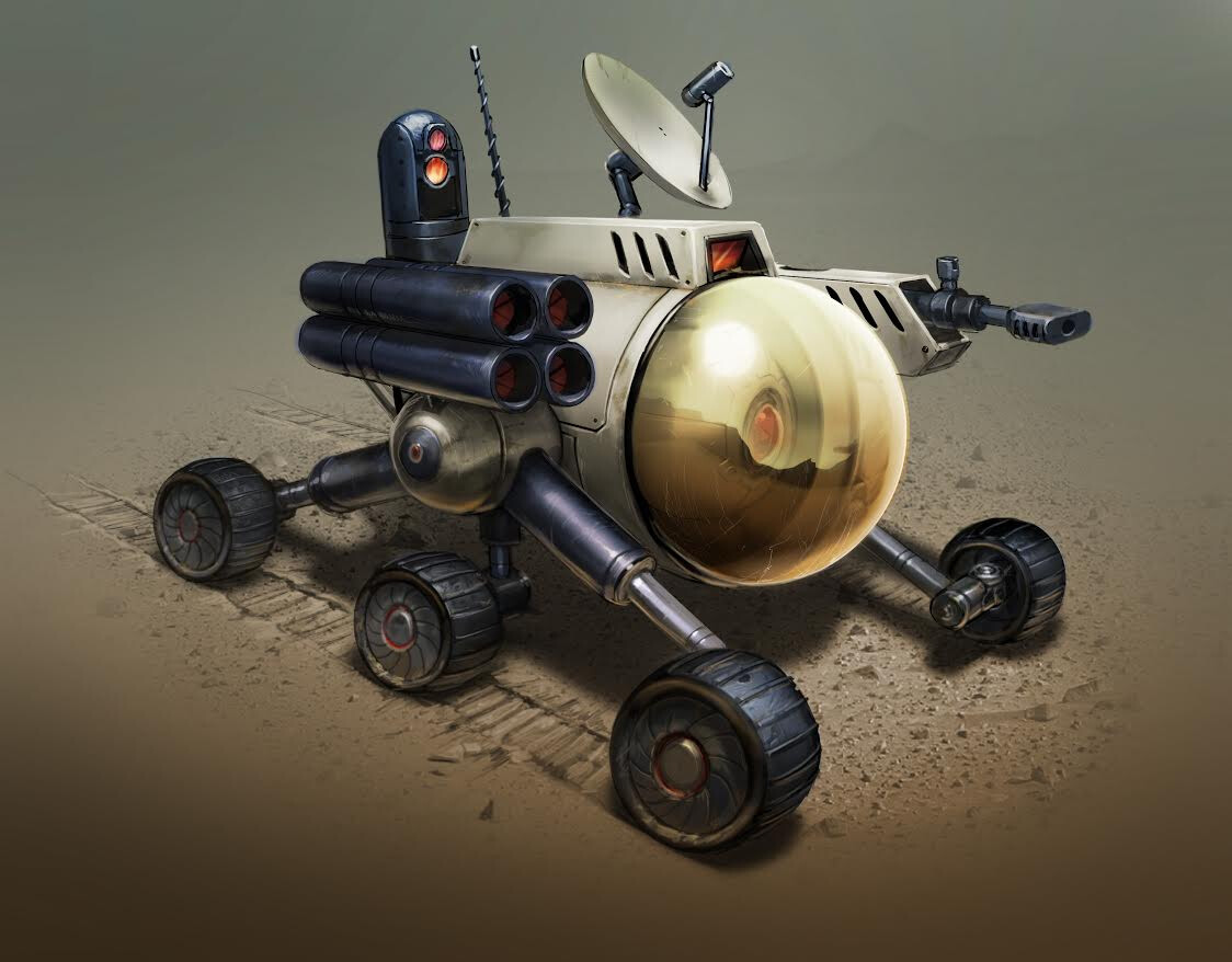 ArtStation - Mars Detection robot
