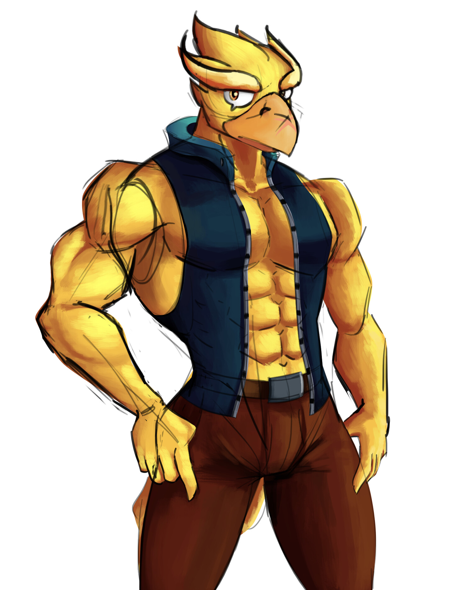 how to draw phoenix crow brawl stars