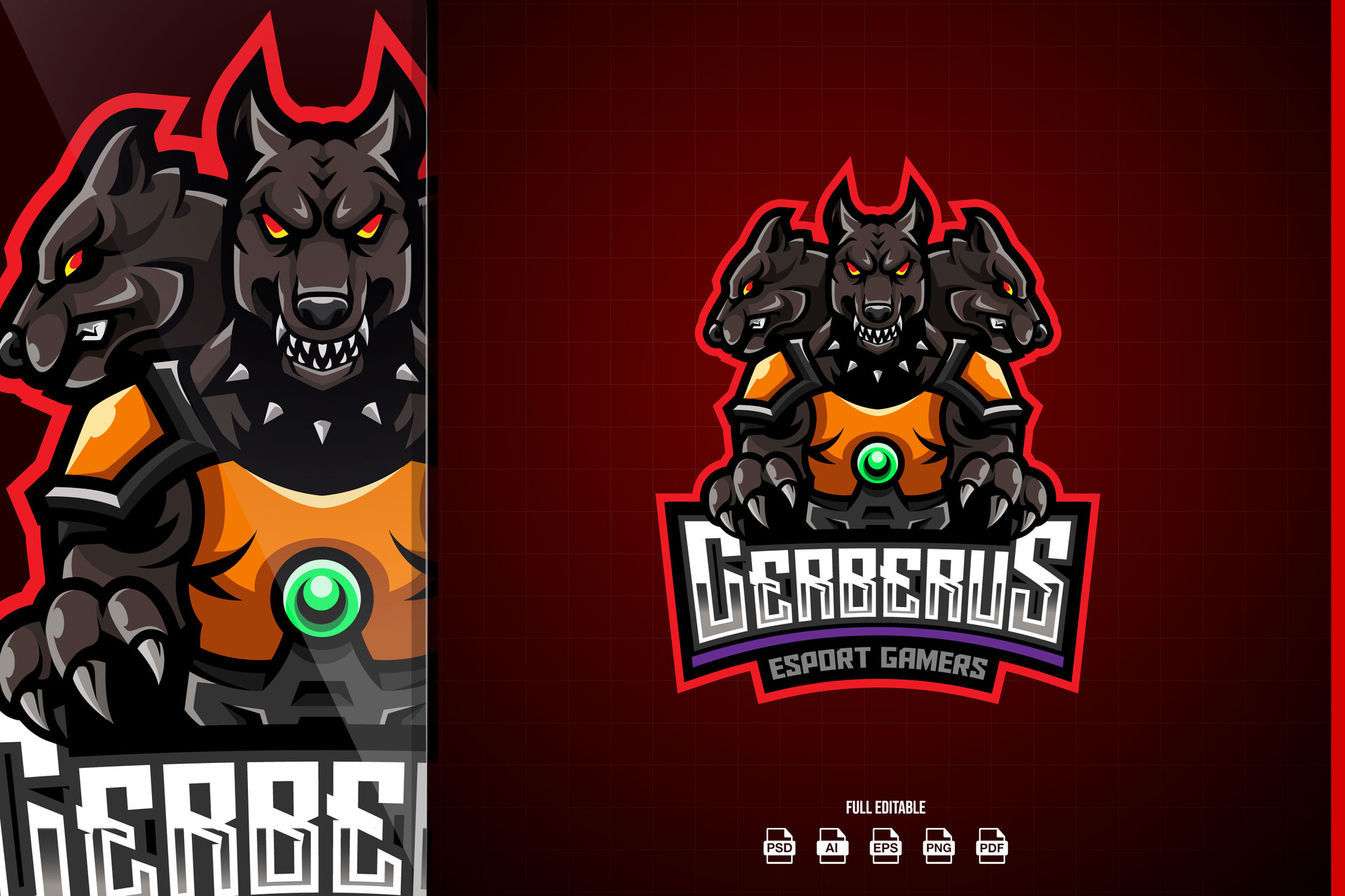 ArtStation - Cerberus Esports Logo