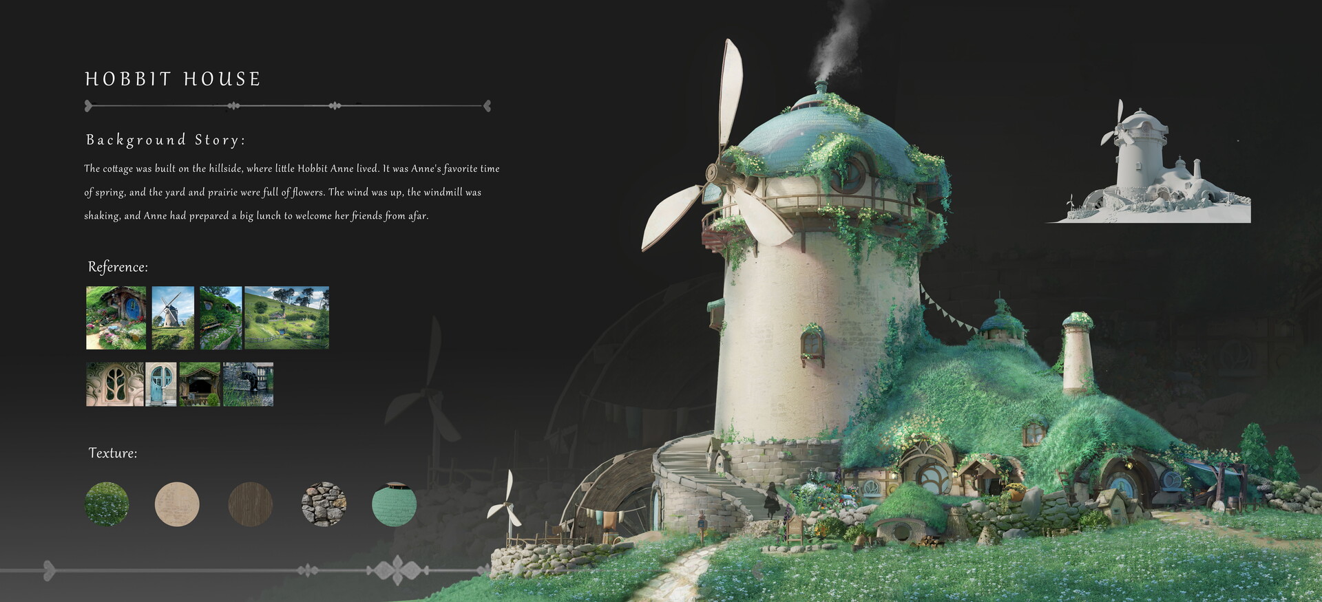 ArtStation - HOBBIT HOUSE