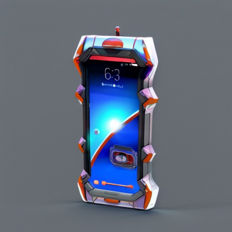 ArtStation - Futuristic smartphone