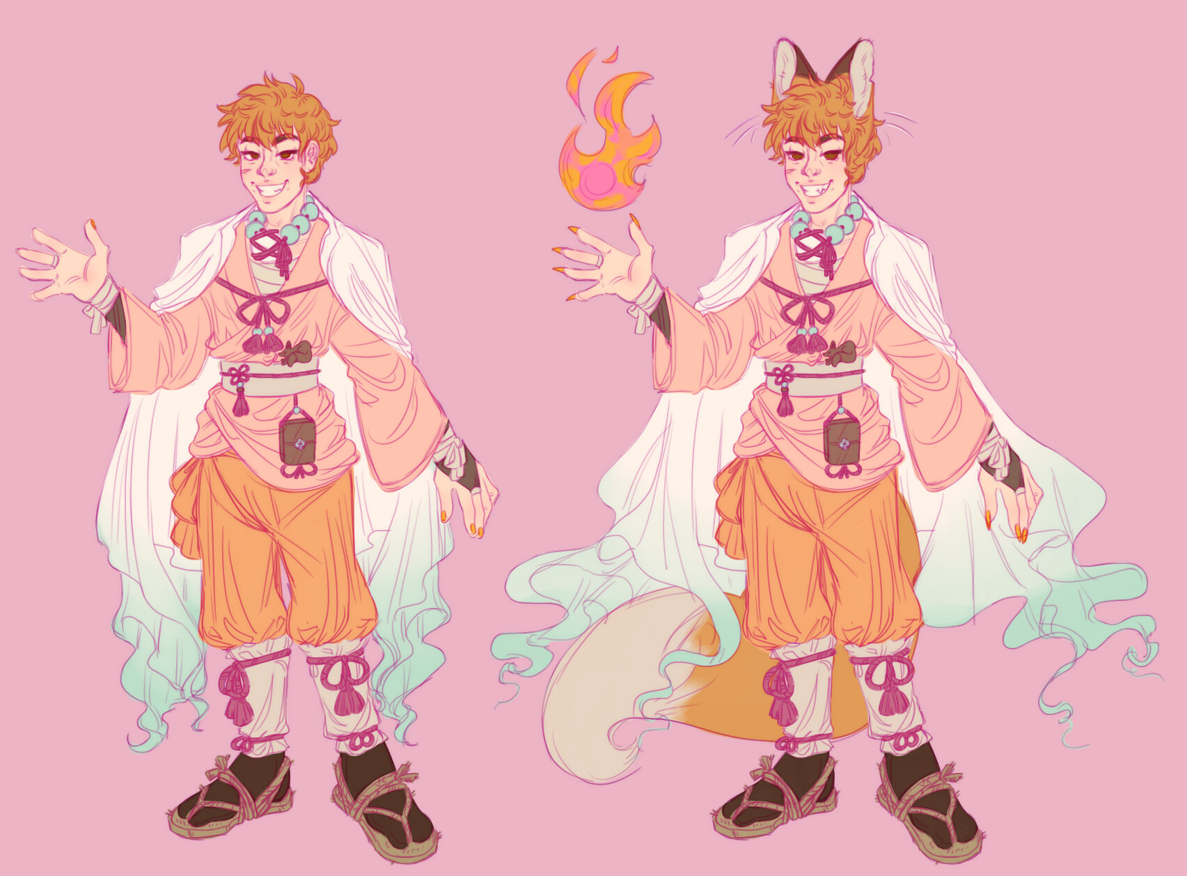 ArtStation - Kitsune Reigen Arataka