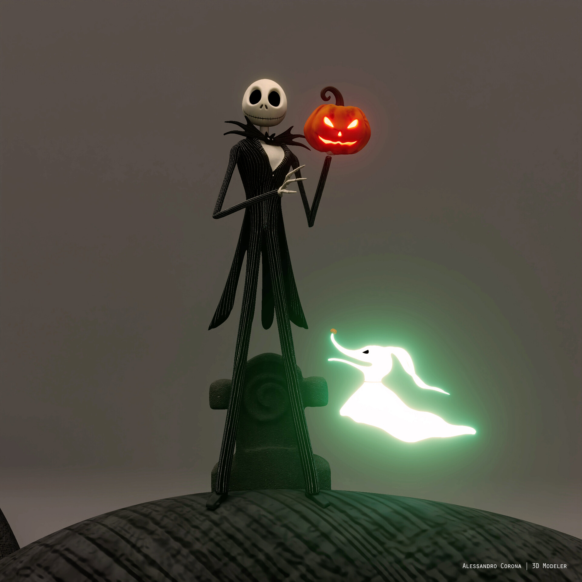 Alessandro Corona - Jack Skeletron - The Nightmare Before Christmas - Jack's Lament scene