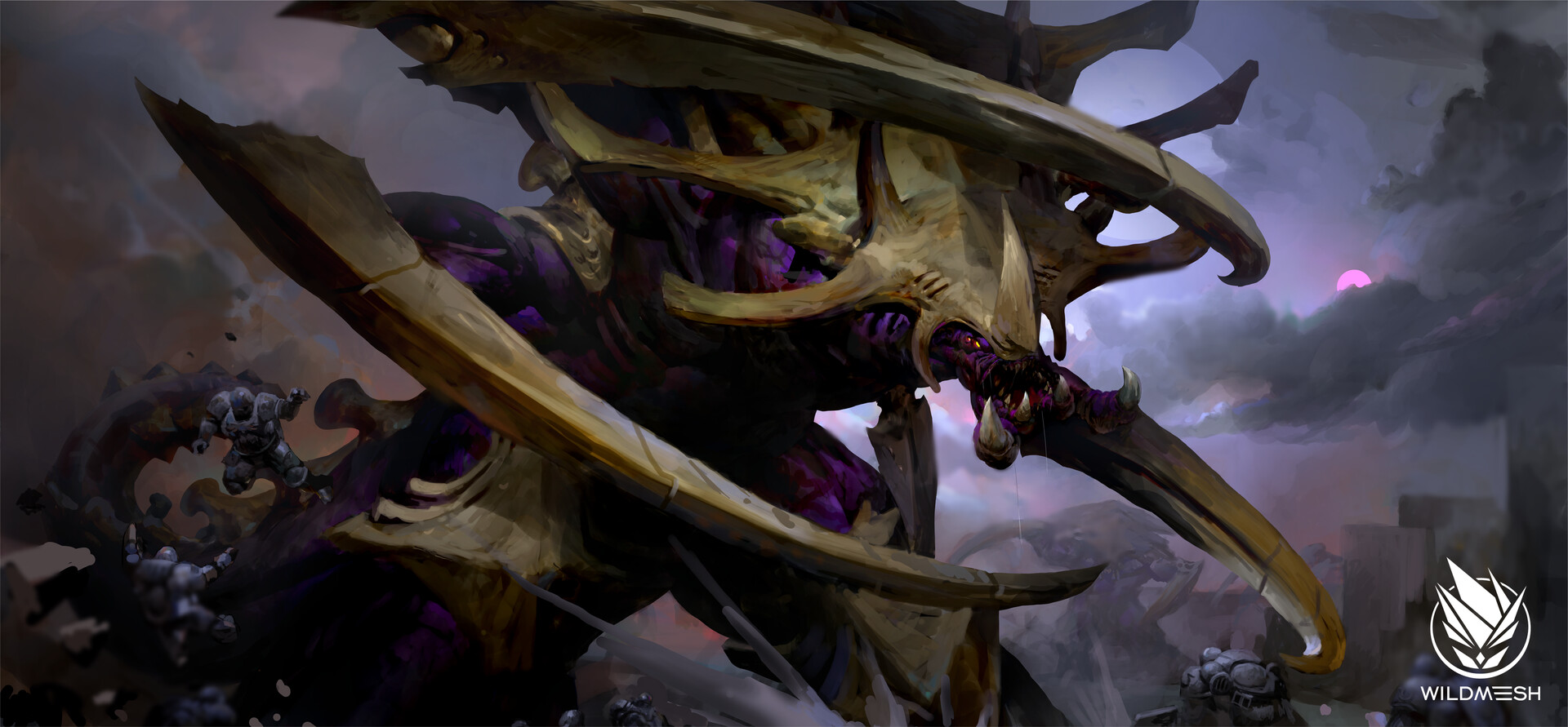 ArtStation - Big bug dude for Wildmesh