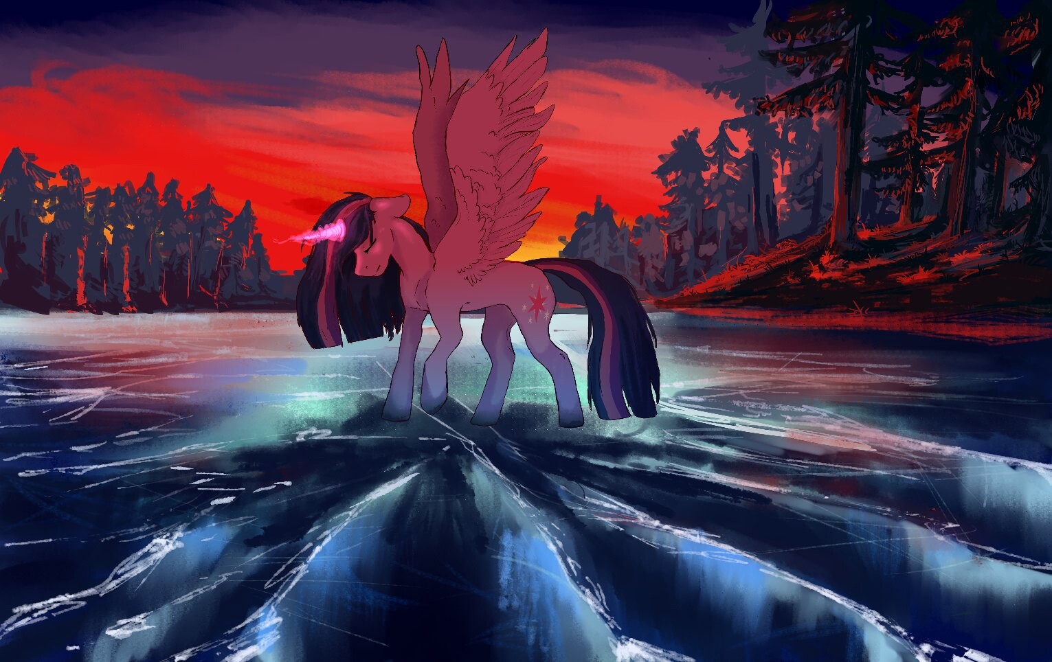 ArtStation - ice and fire complementation