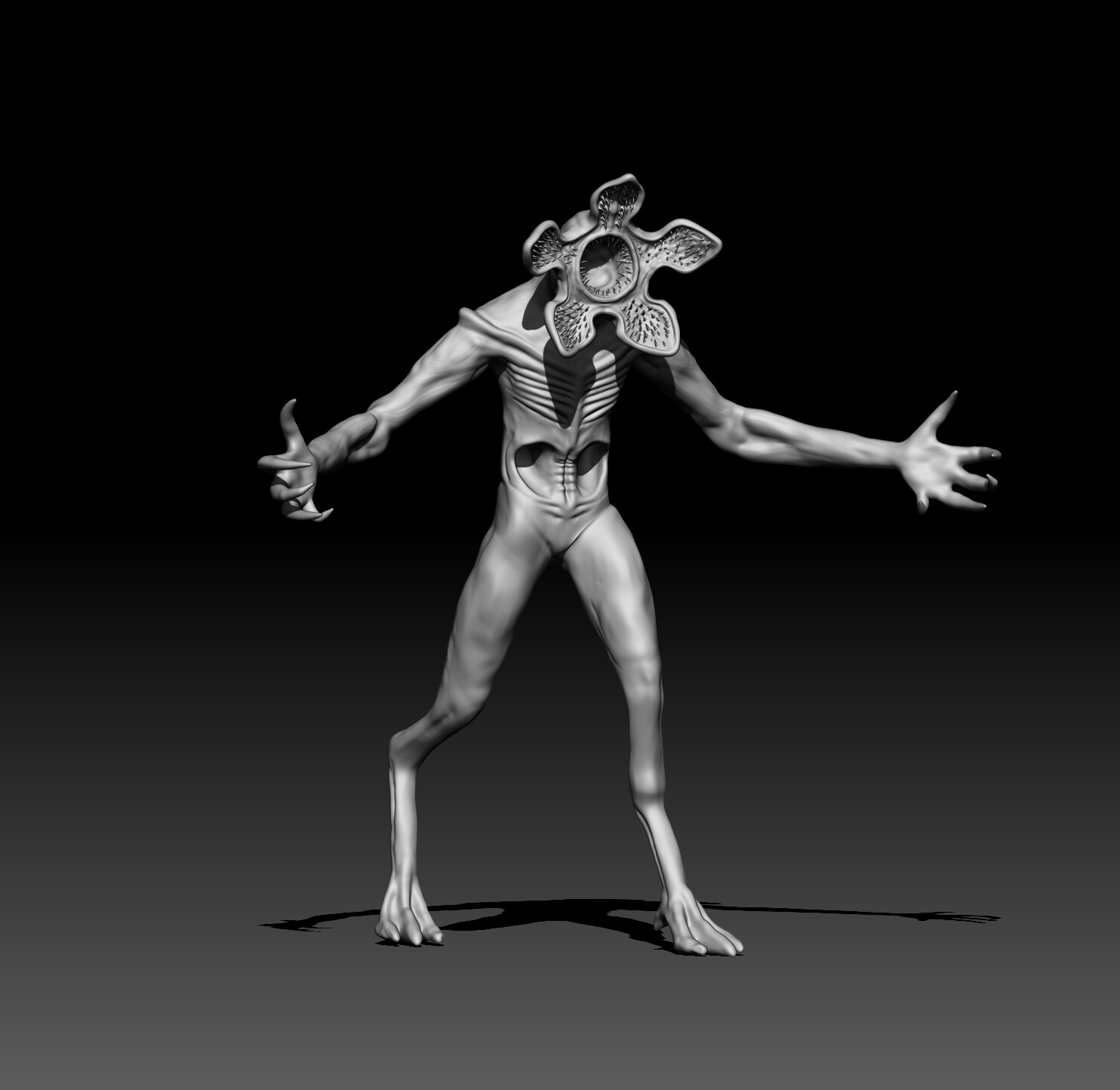 ArtStation - Stranger Things demogurgon
