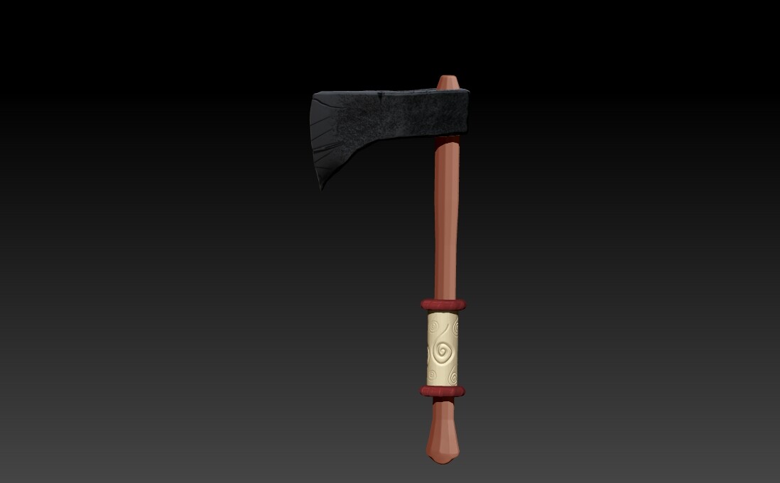 ArtStation - Stylized axe