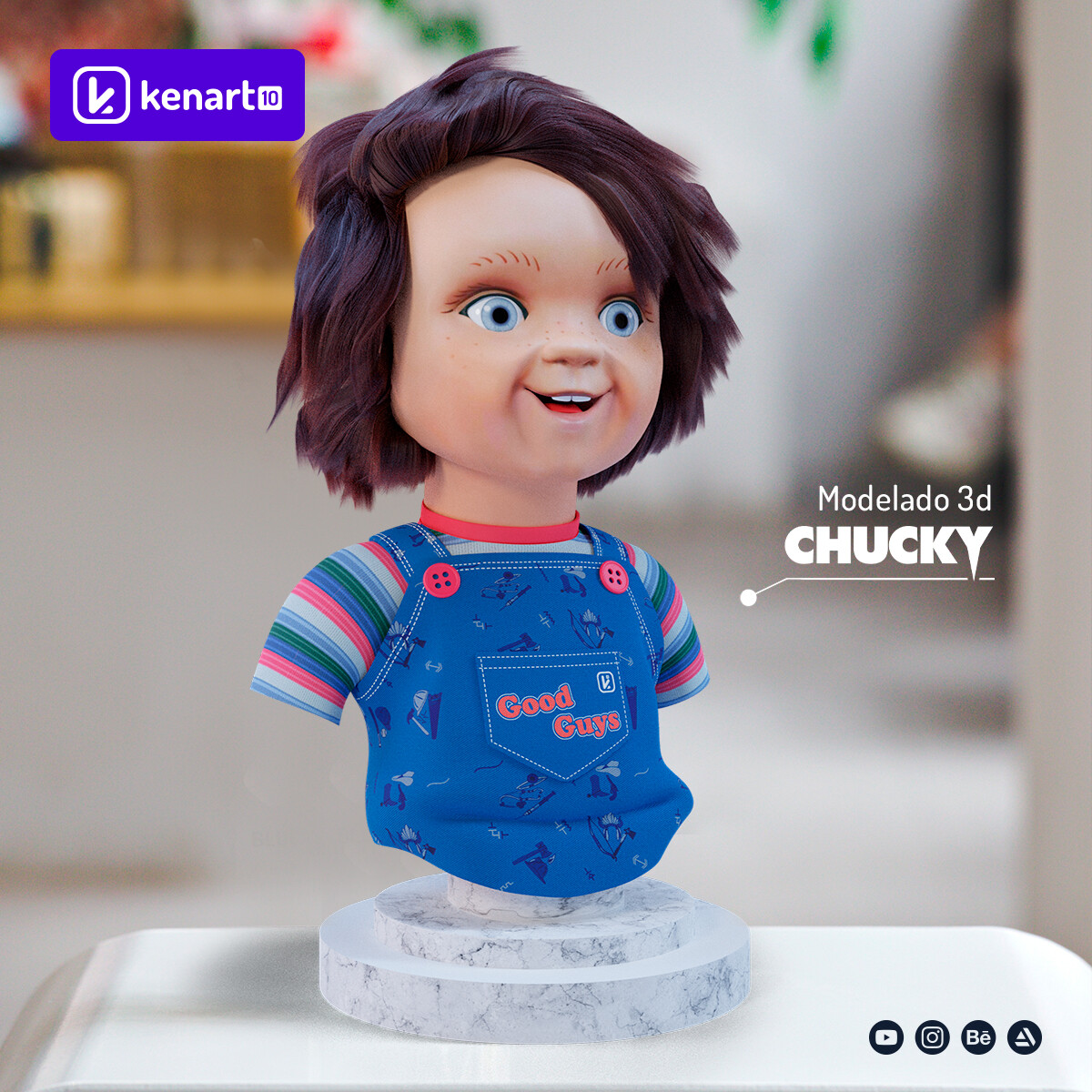 ArtStation - Chucky 3d
