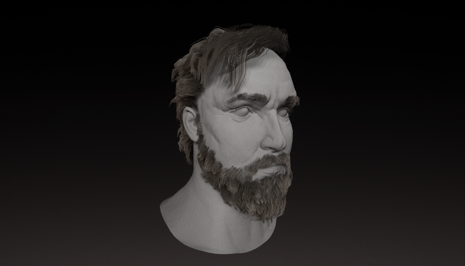 ArtStation - Emperor - Real-Time Hair