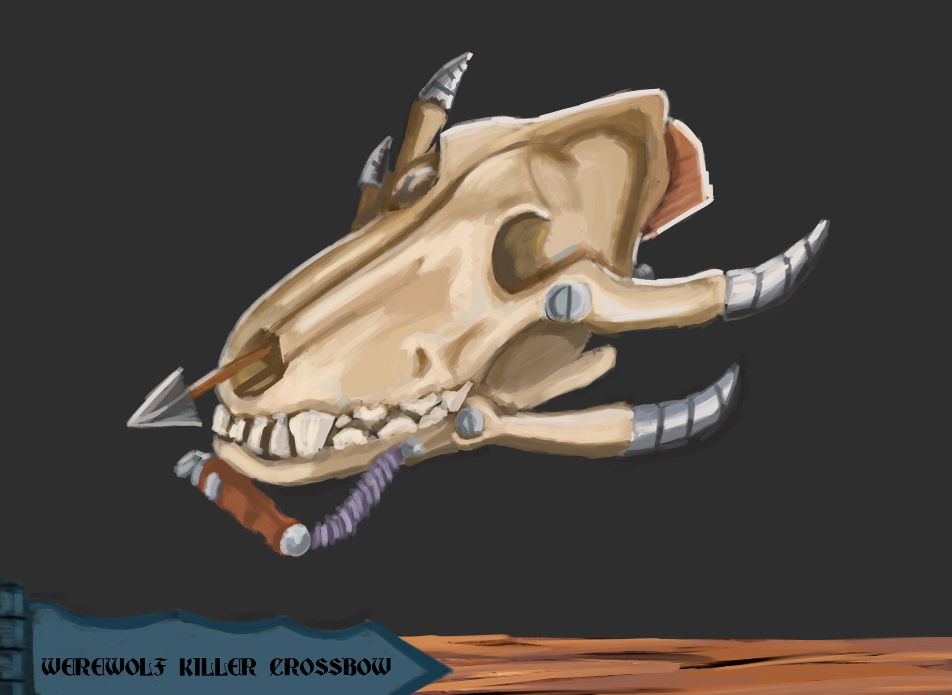 ArtStation - Werewolf Killer Crossbow