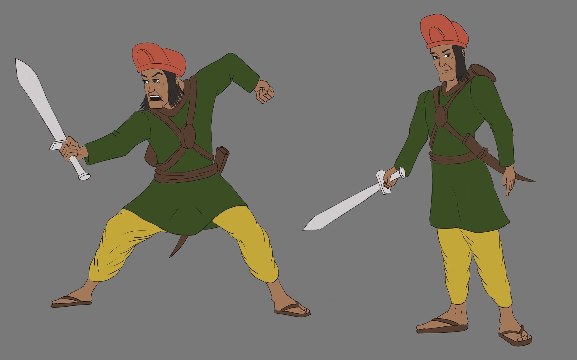 Maharshi Gautam - Character Design