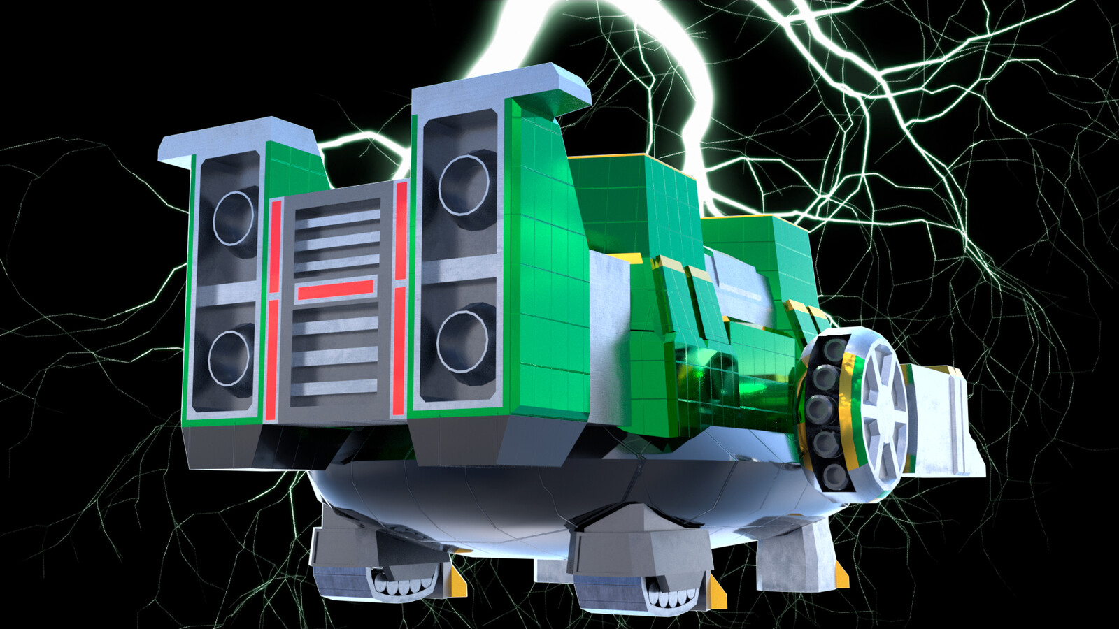 Alvaro Rodriguez - Tor the Shuttlezord / Super Mythical Qi Beast Daimugen